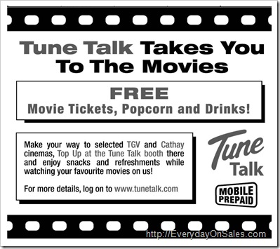 Selected Promotion To You !: Tune Talk Movie Promotion